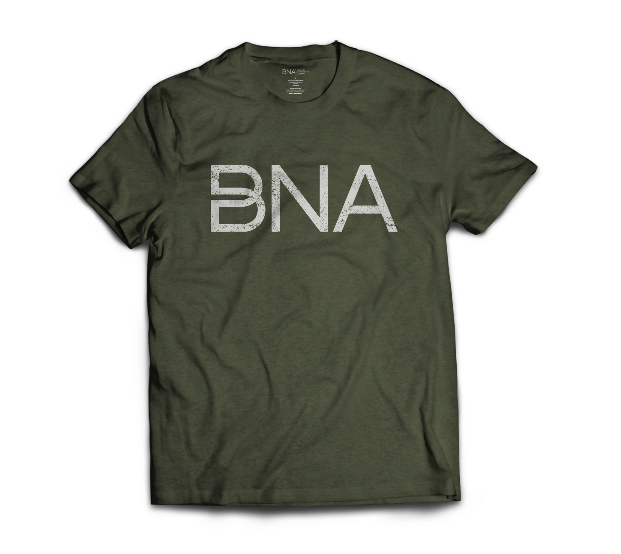 BNA Logo T-Shirt - Heather Olive – BNA Shop